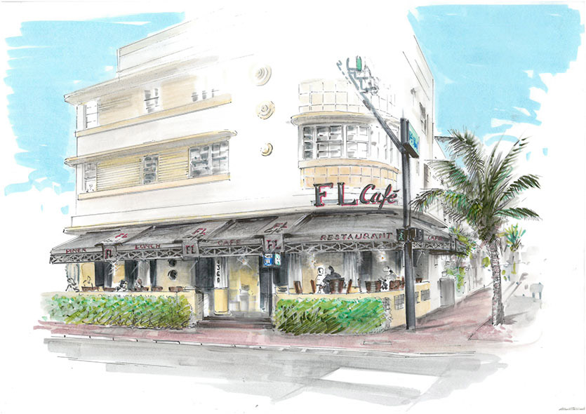 FL CAFE MIAMI - MLB Concept